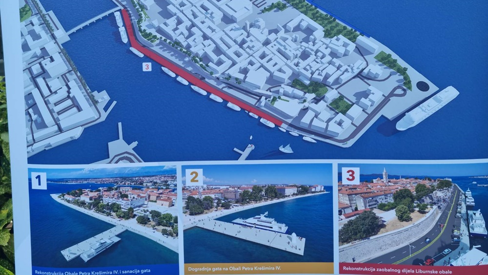 POČELA OBNOVA ZADARSKE RIVE! Škifić: "S današnjim danom gradilište je ...
