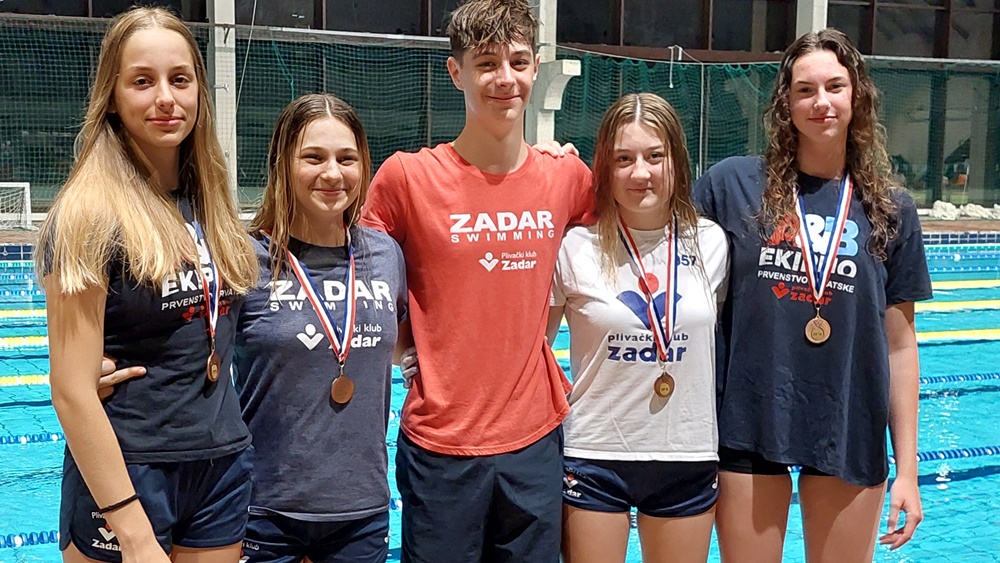PLIVAČKI KLUB ZADAR 14 odličja s Regionalnog Prvenstva Hrvatske - Novi ...